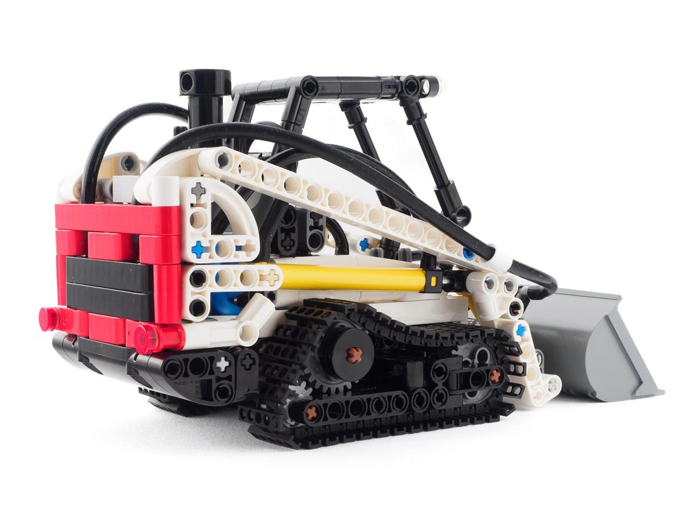 Lego Moc Compact Track Loader Pneumatic By Evertvw Rebrickable