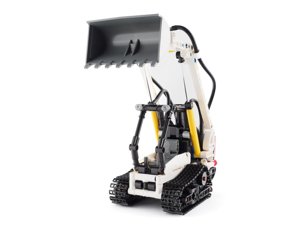 LEGO MOC Compact track loader (pneumatic) by EvertvW | Rebrickable ...