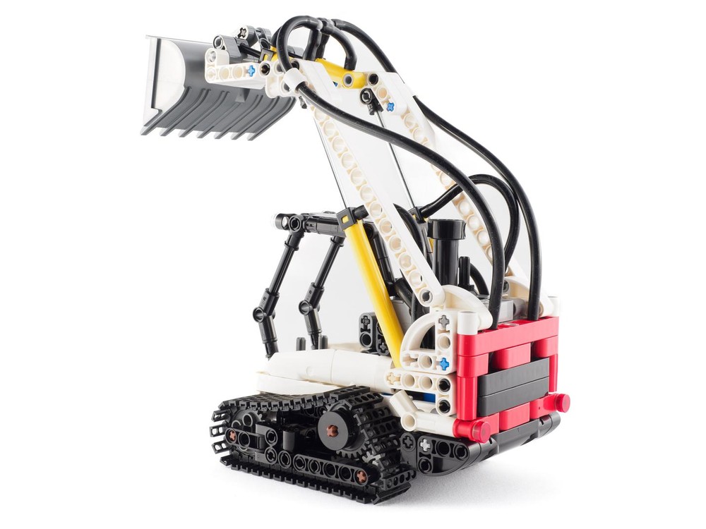 Lego Moc Compact Track Loader Pneumatic By Evertvw Rebrickable