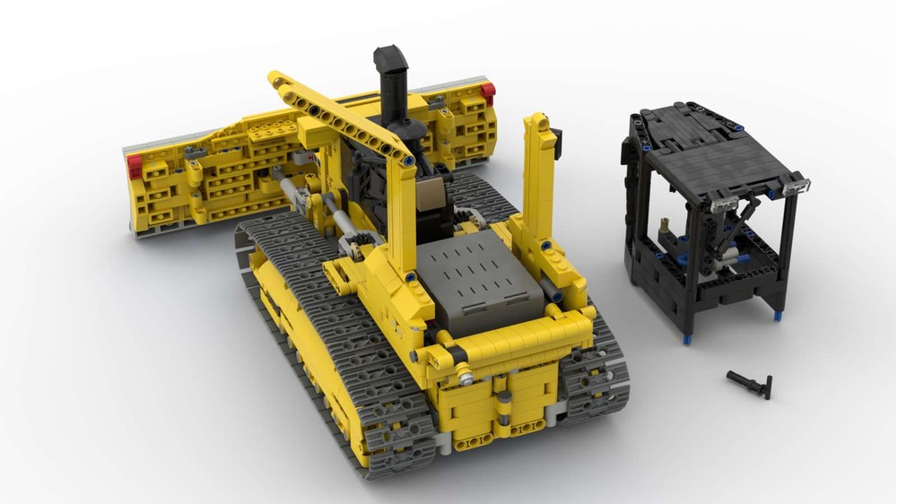LEGO MOC RC Dozer Komatsu D61PX by Freizeitopfer | Rebrickable - Build ...