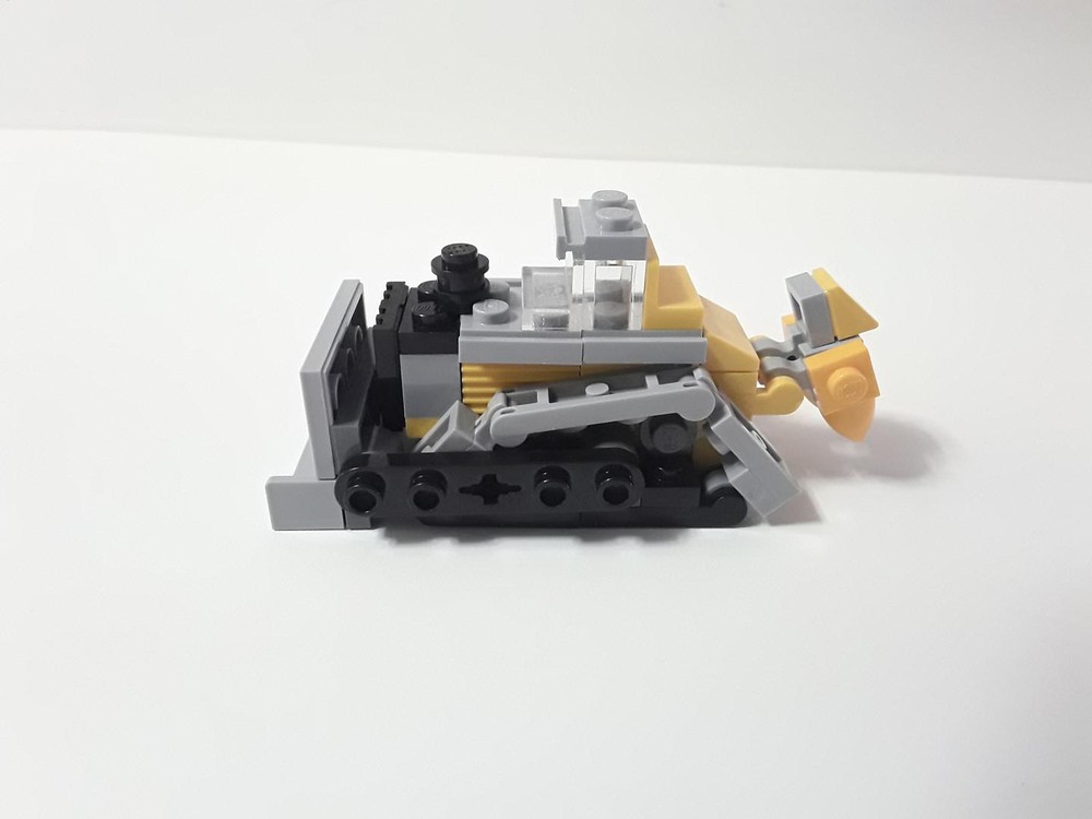 LEGO MOC D-9 Bulldozer by LegoOri | Rebrickable - Build with LEGO