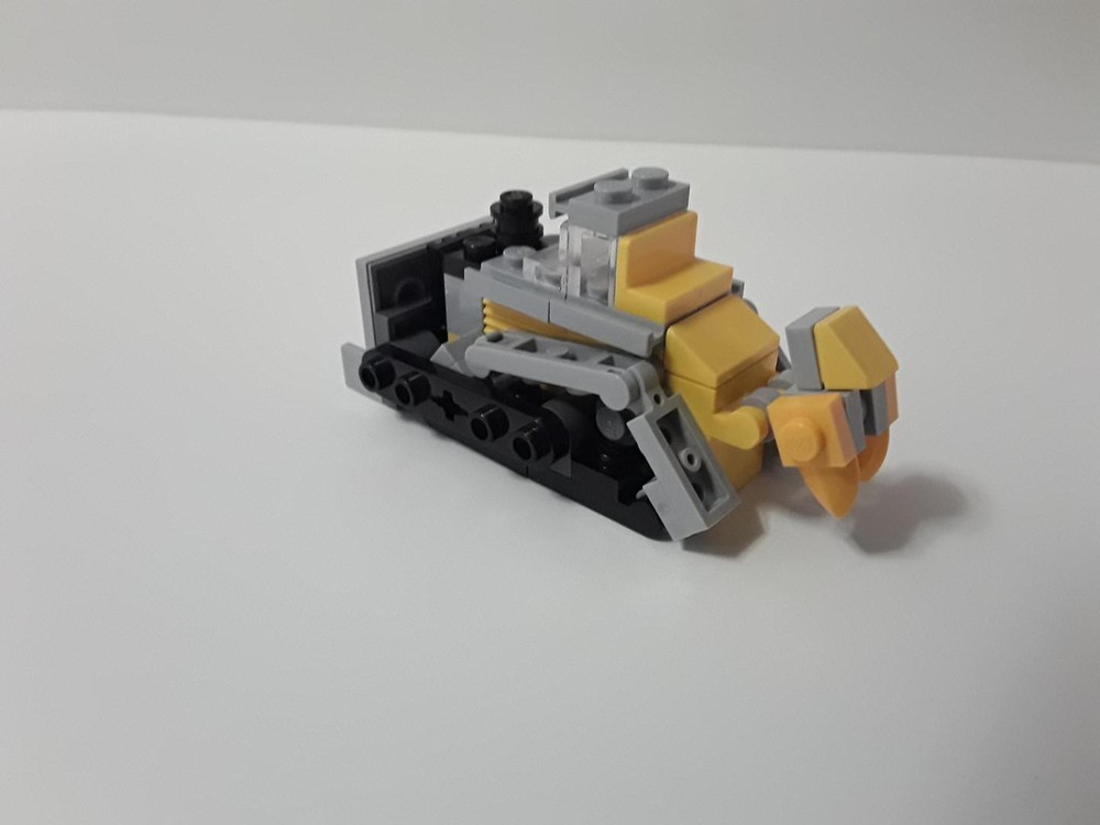 LEGO MOC D-9 Bulldozer by LegoOri | Rebrickable - Build with LEGO