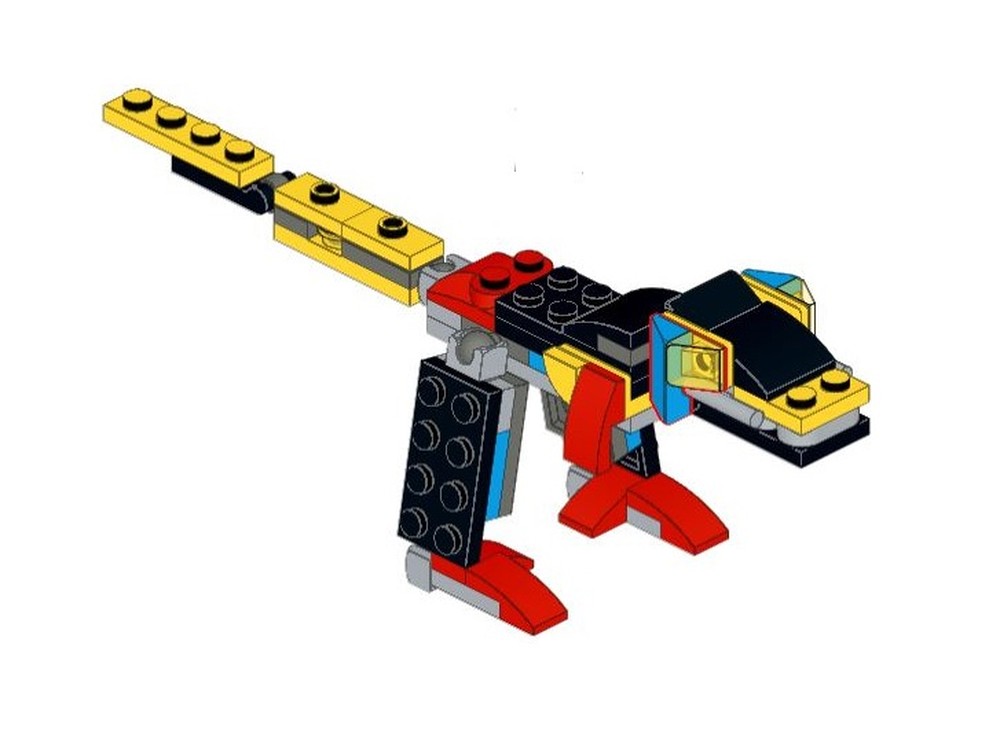 LEGO MOC 31124 T-Rex by Dirty17 | Rebrickable - Build with LEGO