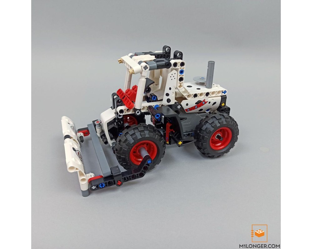 Lego Moc 42150 Pullback Dozer By Mlonger Rebrickable Build With Lego