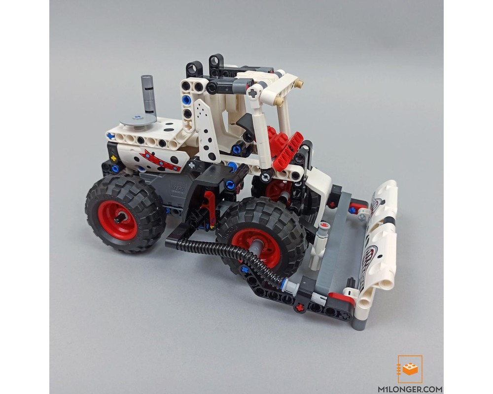 Lego Moc 42150 Pullback Dozer By Mlonger Rebrickable Build With Lego