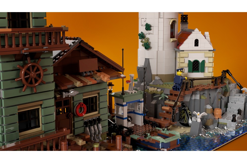 LEGO MOC-134905 Lighthouse at the Fishing Store by TOB1bricks ...