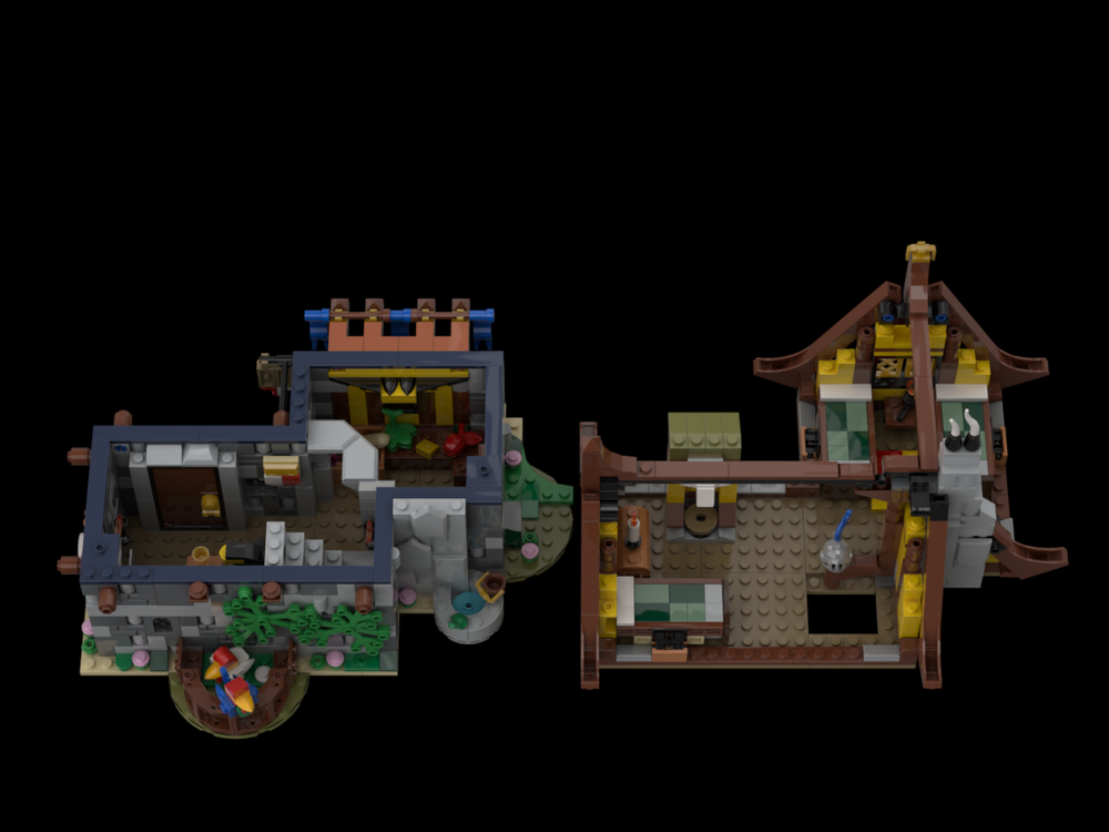 LEGO MOC 31120 - Medieval Tavern and Inn by MIJbricks | Rebrickable ...