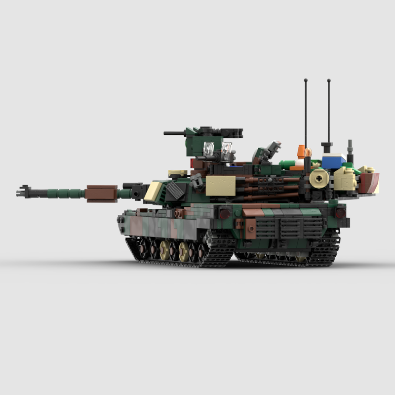 LEGO MOC M1A2 Abrams SEP V2 by pieces_of.akom | Rebrickable - Build ...