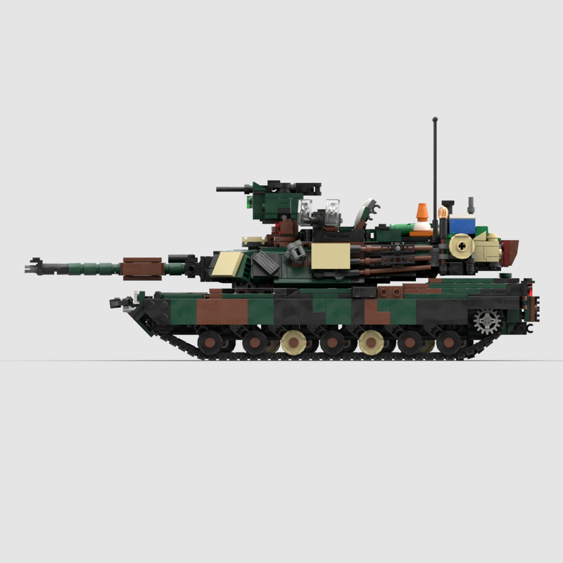 LEGO MOC M1A2 Abrams SEP V2 by pieces_of.akom | Rebrickable - Build ...