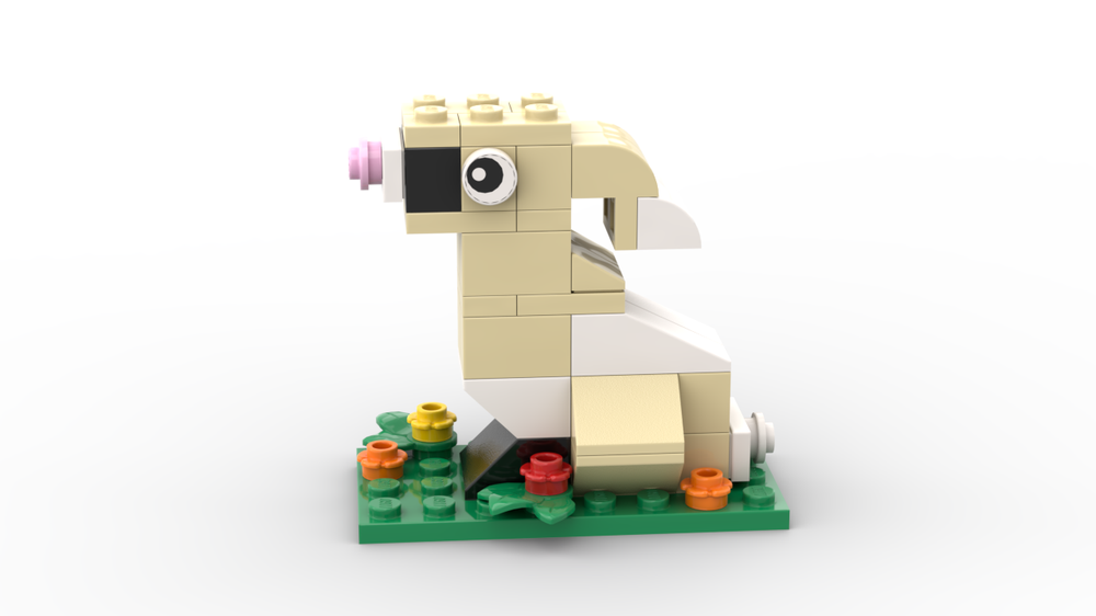 LEGO MOC 11016 Bunny by Lenarex | Rebrickable - Build with LEGO