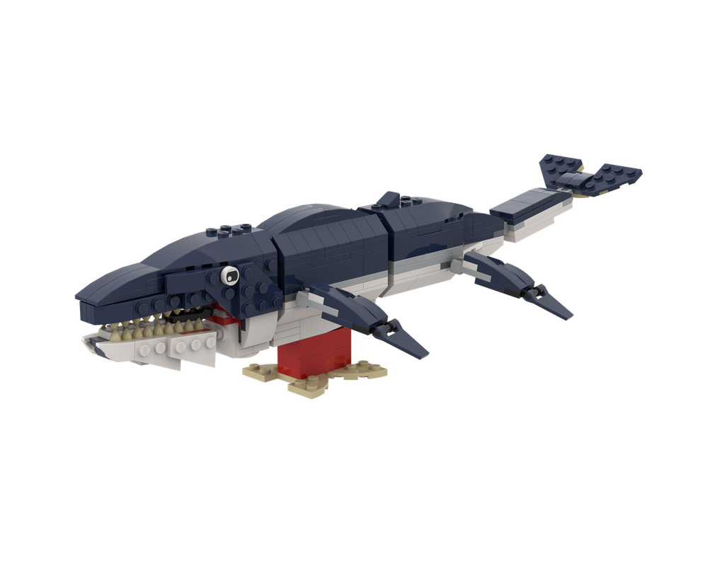 LEGO MOC Basilosaurus 31088 x 3 by bricksmartworkshop | Rebrickable ...