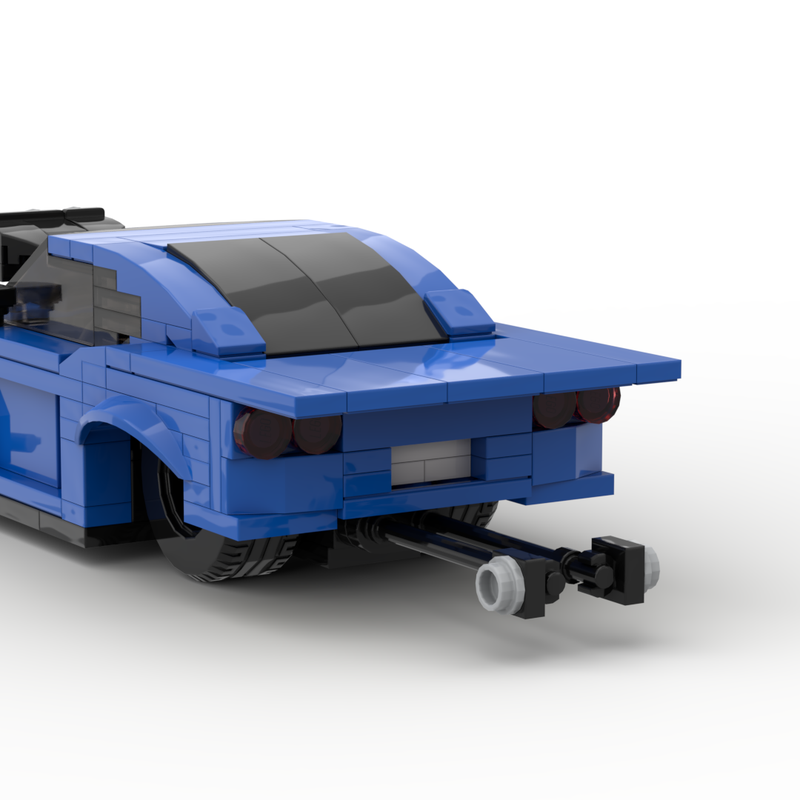 LEGO MOC Nissan R35 GTR Dragster by KazeBricks | Rebrickable - Build ...