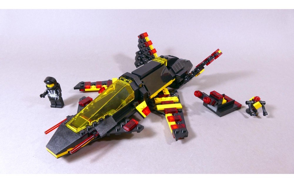 LEGO MOC 40580 Blacktron Dark Hornet - LEGO 40580 Alternate Build by ...