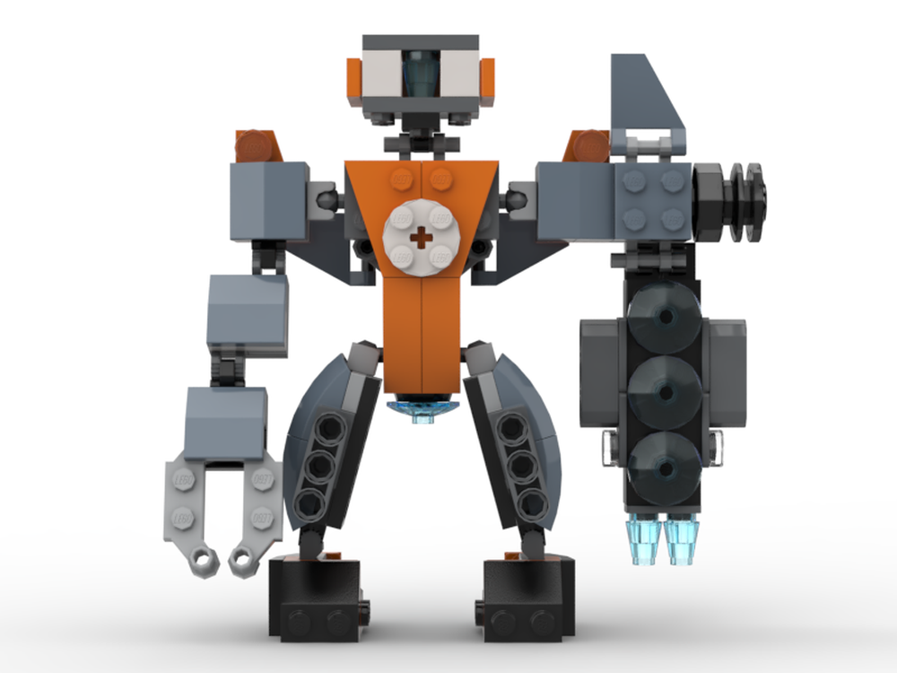 LEGO MOC 31111 (x2) Robot by askeladdk | Rebrickable - Build with LEGO