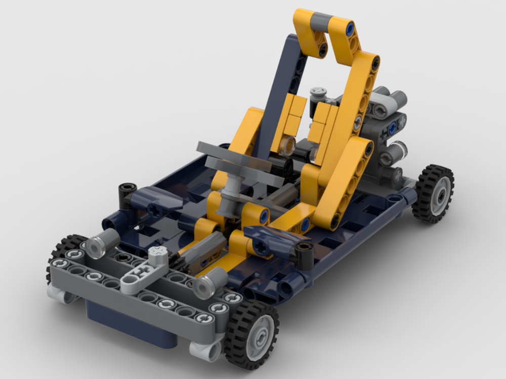 LEGO MOC 42147 Gokart by artemisovsky | Rebrickable - Build with LEGO