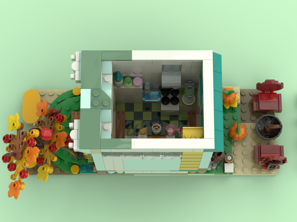 Lego Moc Autumns Apartment Alternate Design Of Set 41730 By Brick