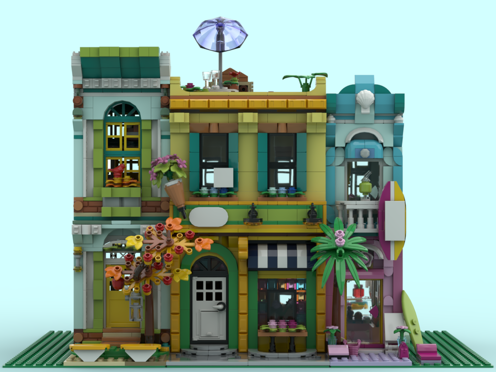 Lego Moc Autumns Apartment Alternate Design Of Set 41730 By Brick
