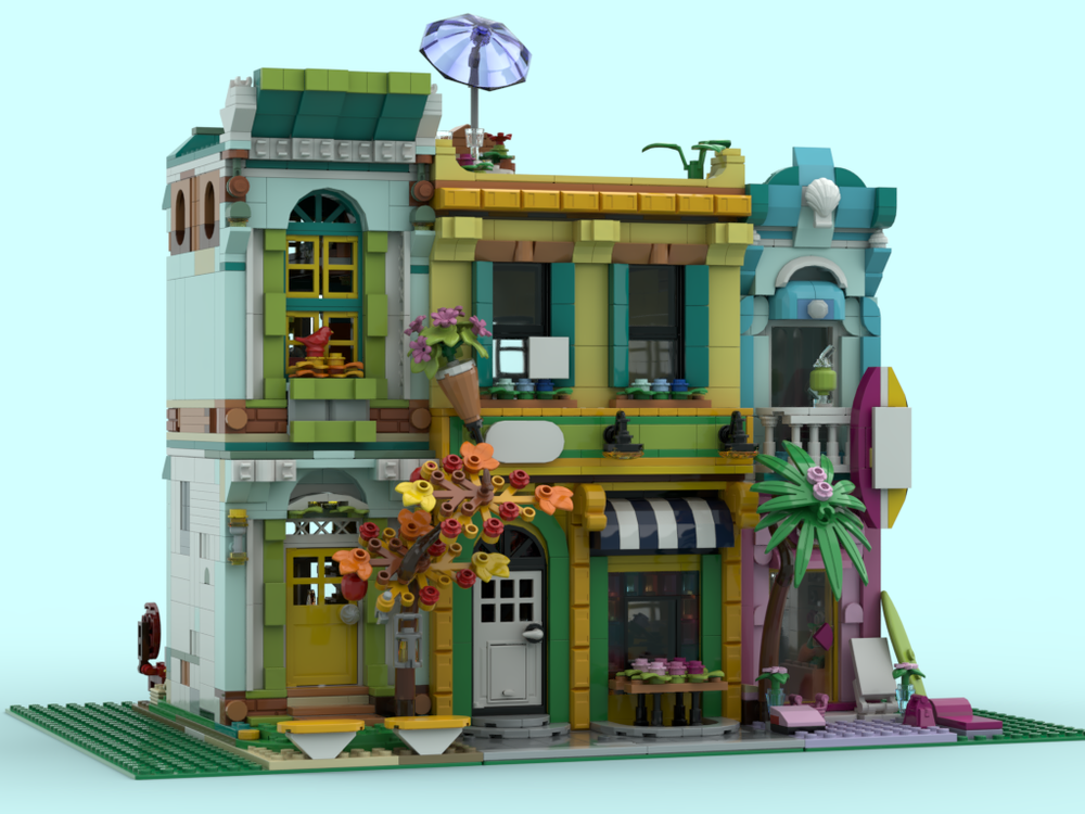 Lego Moc Autumns Apartment Alternate Design Of Set 41730 By Brick