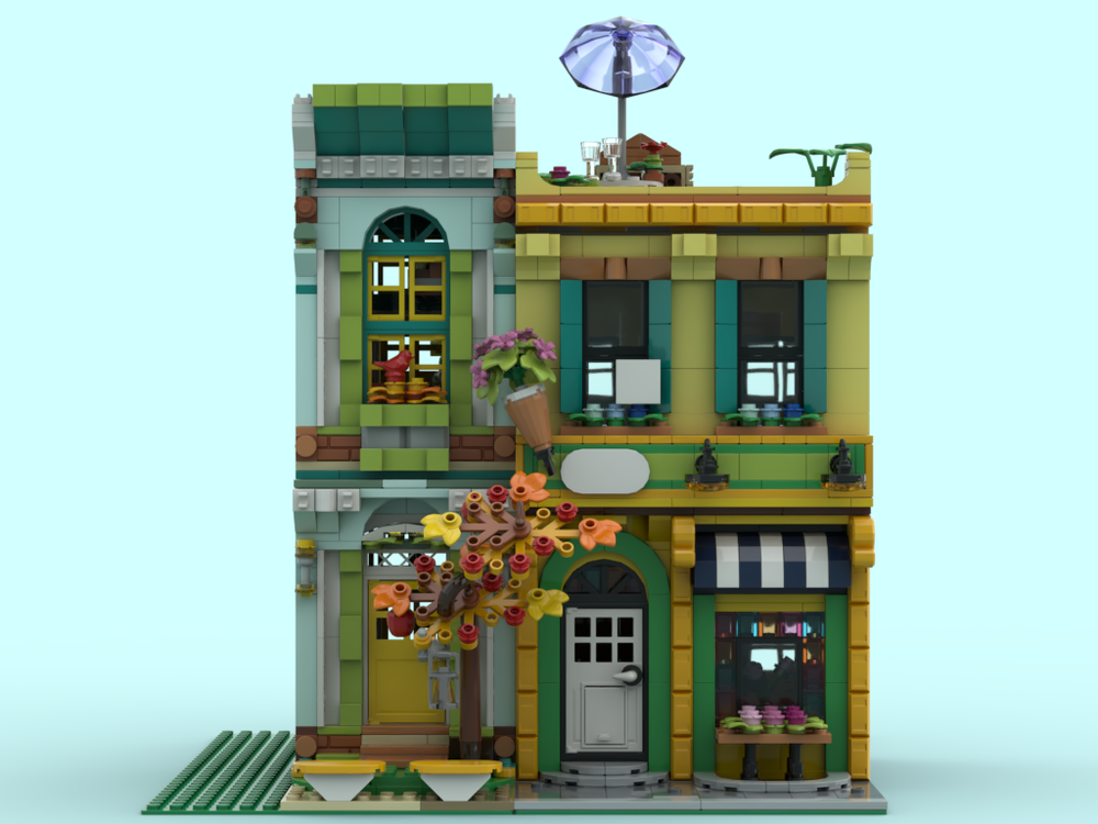 Lego Moc Autumns Apartment Alternate Design Of Set 41730 By Brick