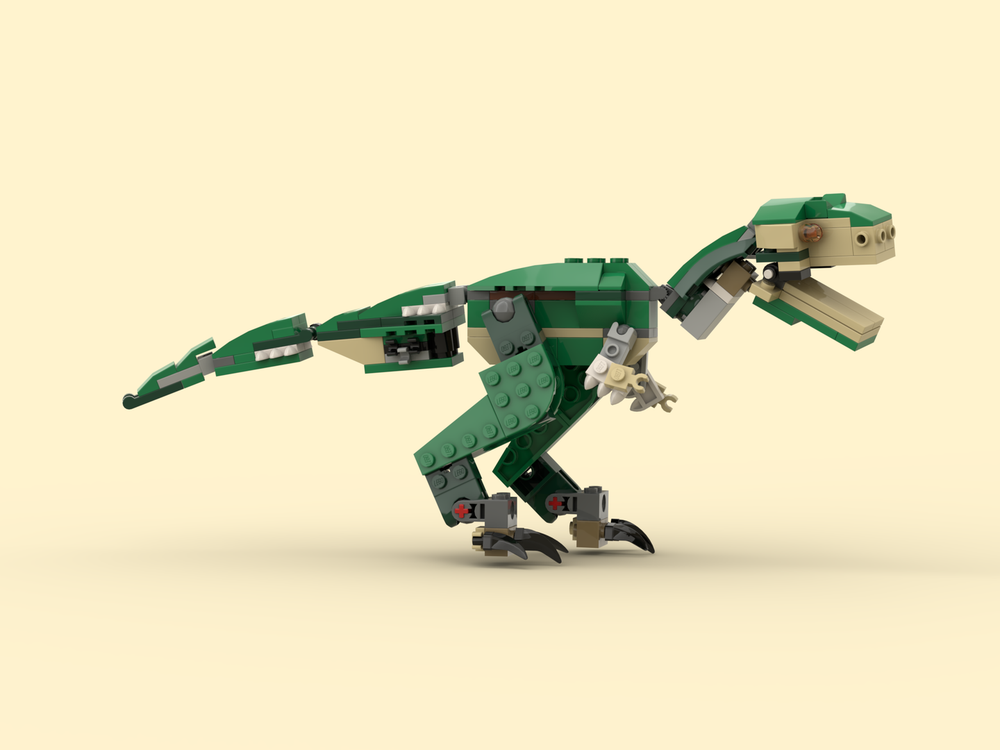 Lego Moc 31058 Tyrannosaurus By Ambrosino Rebrickable Build With Lego