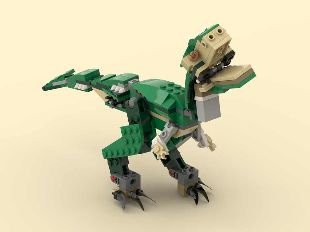 Lego Moc 31058 Tyrannosaurus By Ambrosino Rebrickable Build With Lego