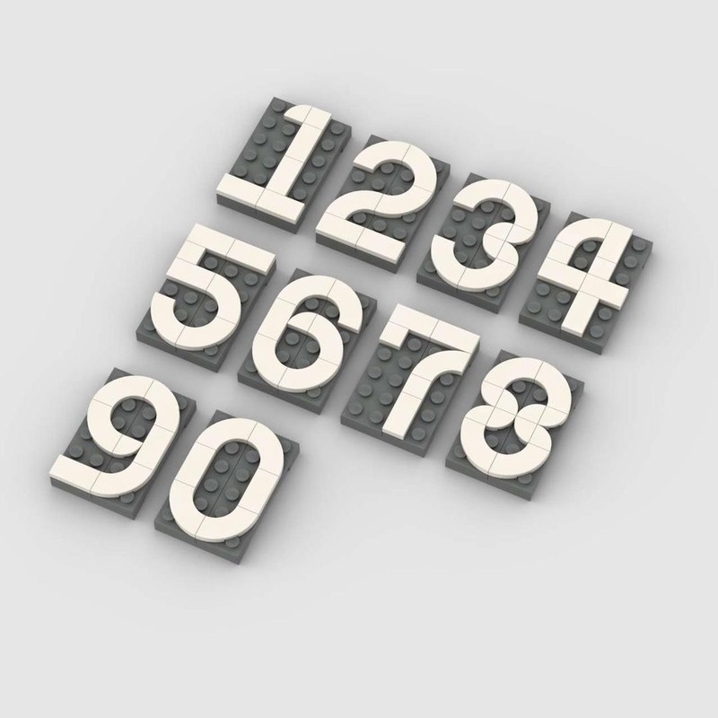 LEGO MOC numbers 4x6 by uminuo | Rebrickable - Build with LEGO