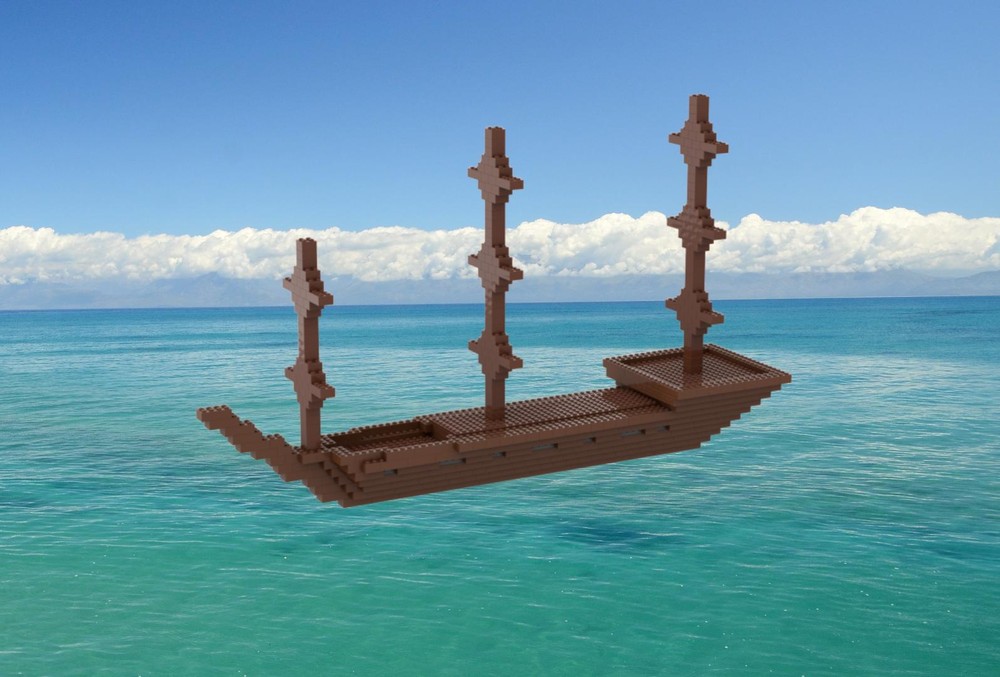 LEGO MOC Classic Sailing Ship by AKM-Sky | Rebrickable - Build with LEGO