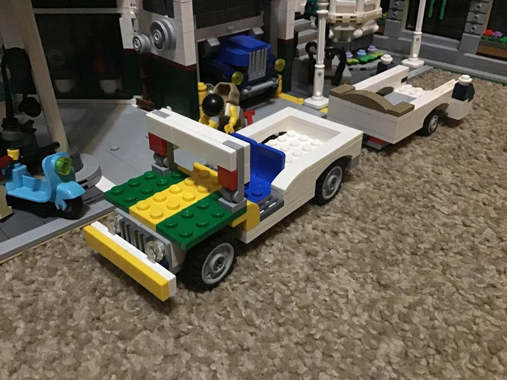 LEGO MOC willys jeep with trailer by ORBcreations | Rebrickable - Build with LEGO