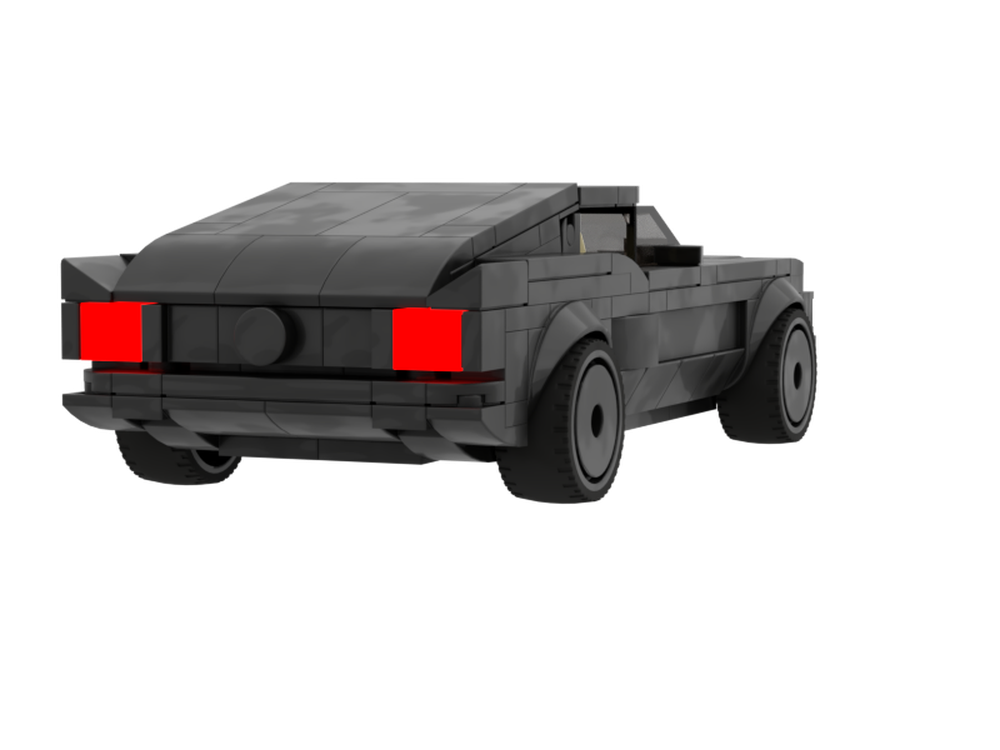 Lego Moc 2018 Charge Cars Mustang Fastback By Kinetickit Rebrickable
