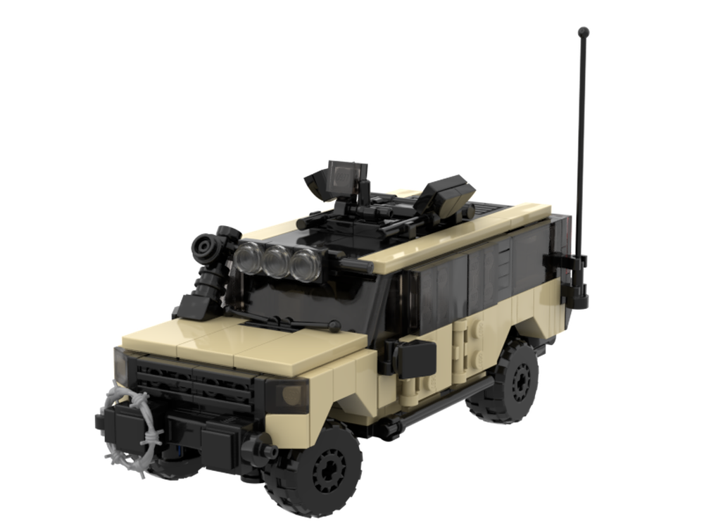 LEGO MOC-135065 Combat SUV V2 by Somerslego | Rebrickable - Build with LEGO