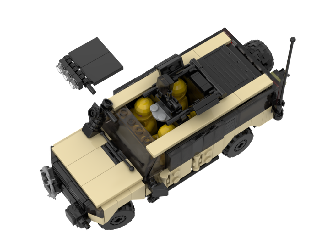 Lego Moc Combat Suv V2 By Somerslego Rebrickable Build With Lego