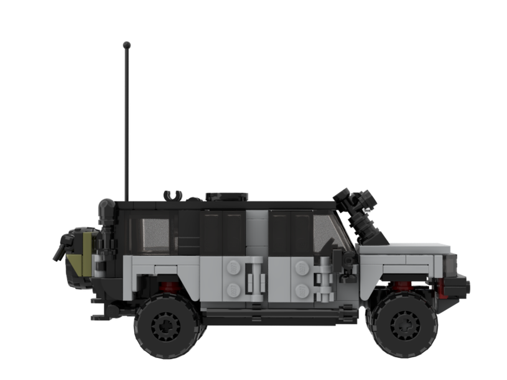 Lego Moc Land Cruiser Mcv By Somerslego Rebrickable Build With Lego