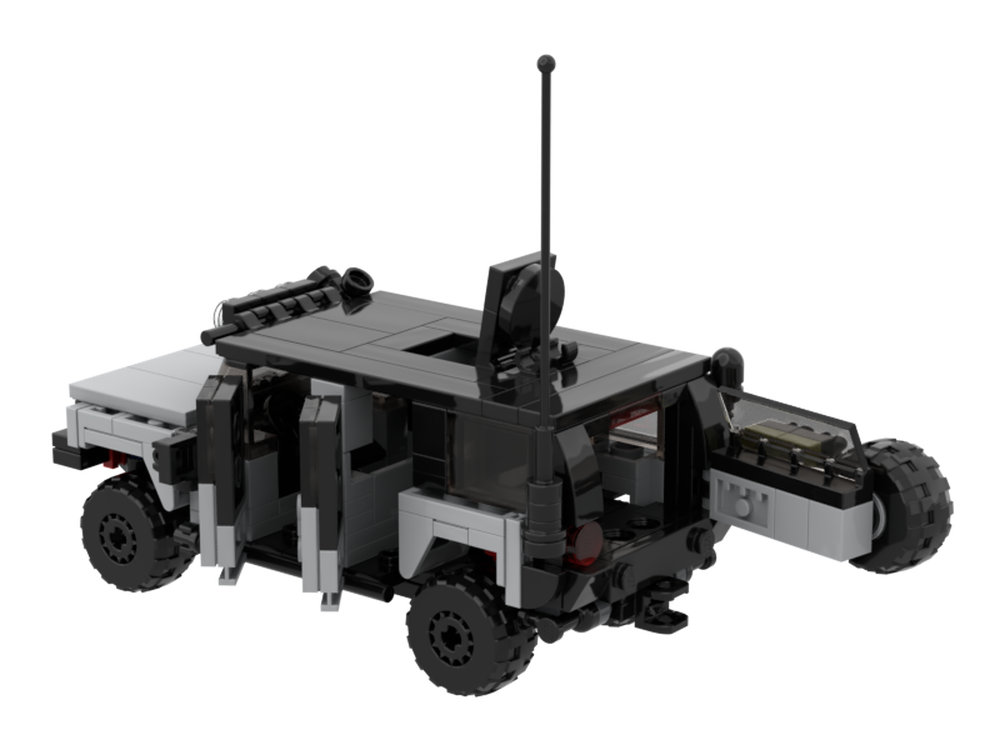 Lego Moc Land Cruiser Mcv By Somerslego Rebrickable Build With Lego