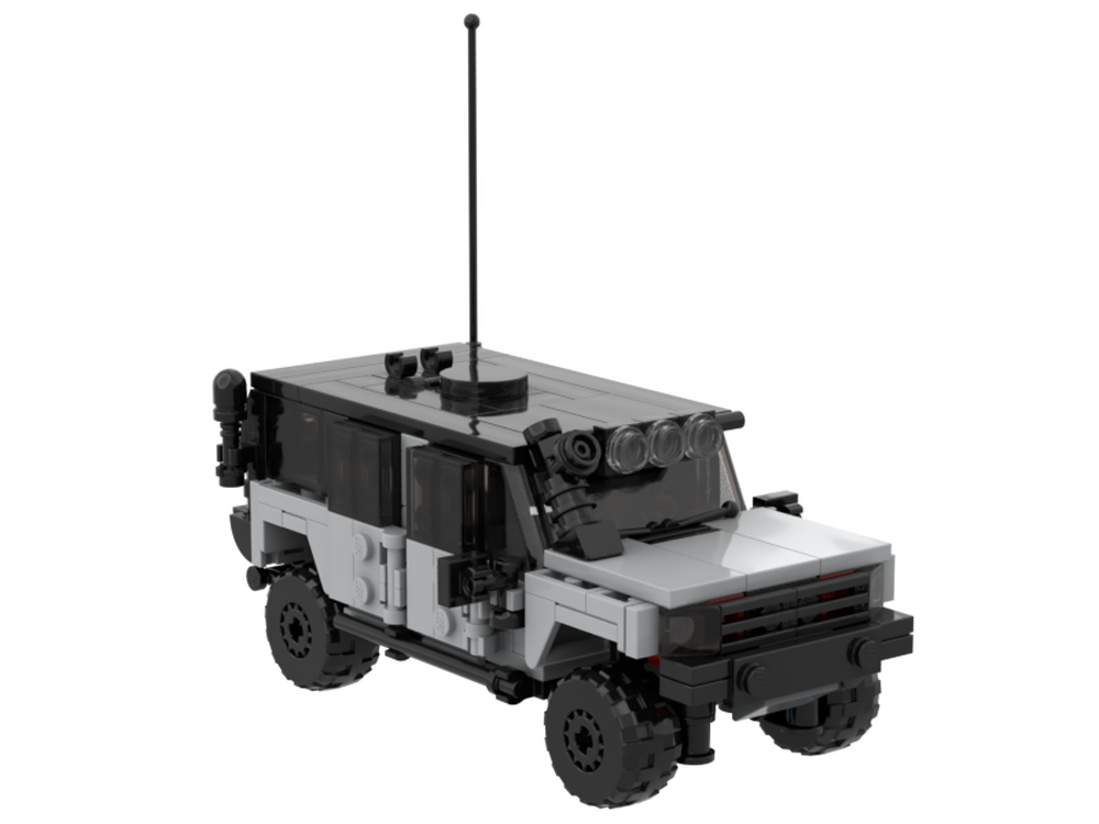 Lego Moc Land Cruiser Mcv By Somerslego Rebrickable Build With Lego