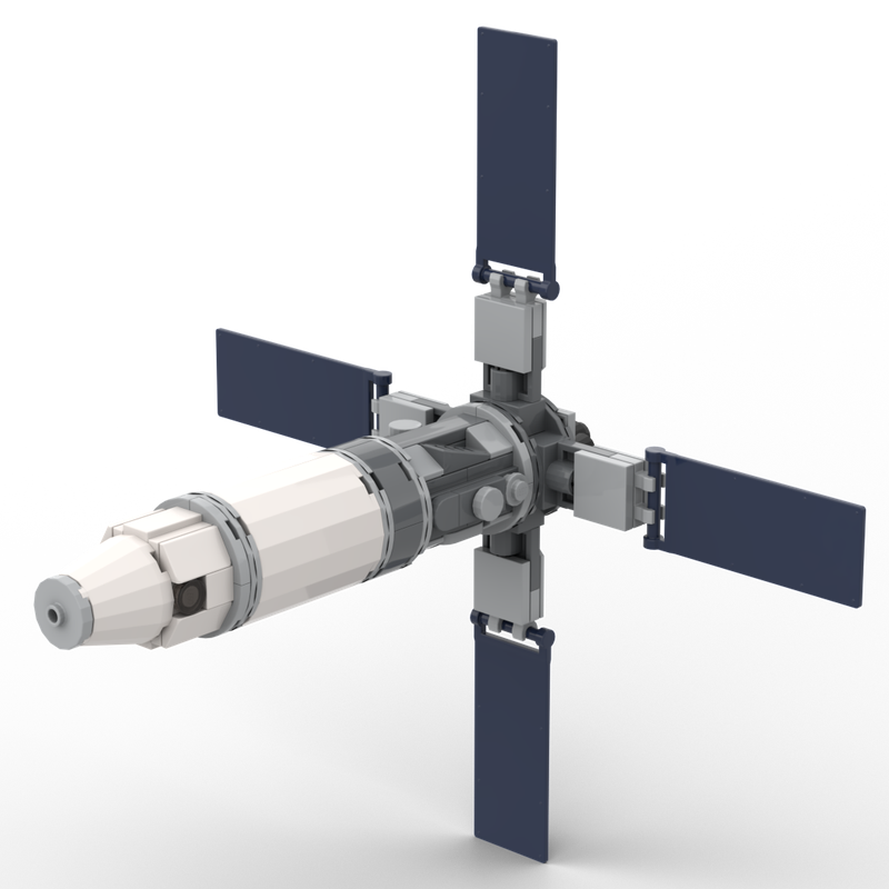 LEGO MOC Custom Space Station by Sands_of_Ares | Rebrickable - Build ...