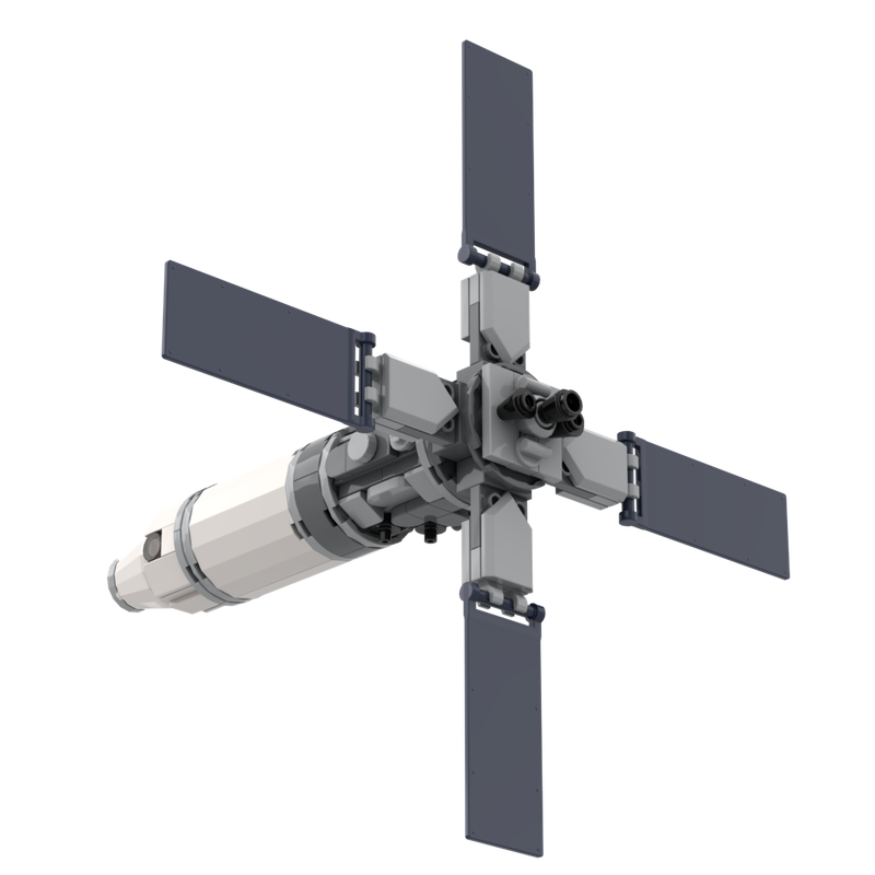 LEGO MOC Custom Space Station by Sands_of_Ares | Rebrickable - Build ...