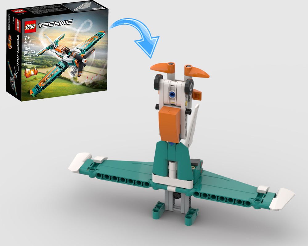 LEGO MOC Funny Parrot 42117 Alternative by AlexGam | Rebrickable - Build with LEGO