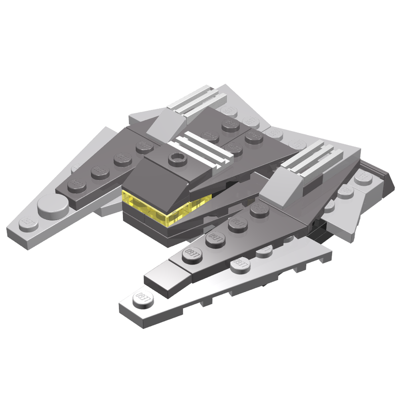 LEGO MOC 30277 Wedge Spaceship by Berth | Rebrickable - Build with LEGO