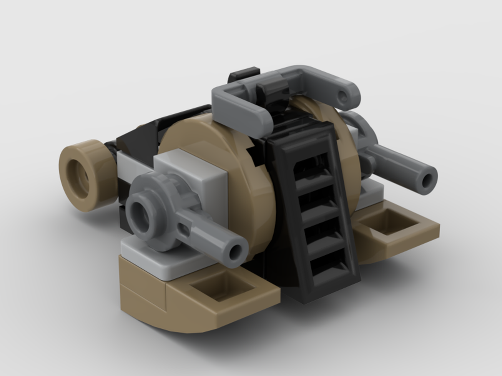 LEGO MOC micro scale tank droid by Lego_things_and_stuff | Rebrickable ...