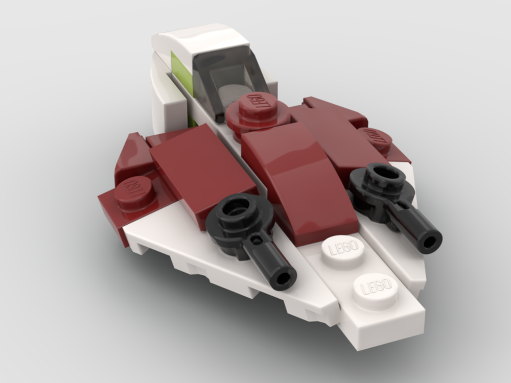 LEGO MOC micro scale delta 7b by Lego_things_and_stuff | Rebrickable ...