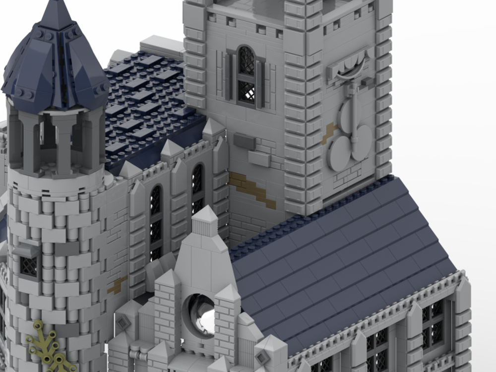 LEGO MOC Moonlight Castle by Pontus_Gehrmann_MOCS | Rebrickable - Build ...