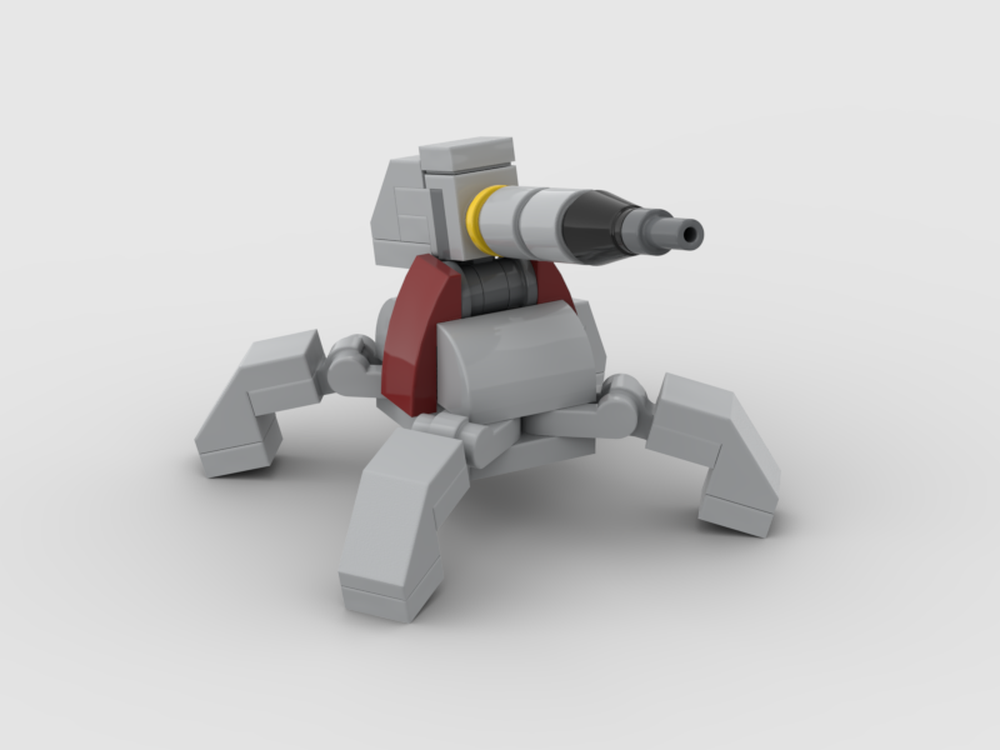LEGO MOC micro scale AV-7 cannon by Lego_things_and_stuff | Rebrickable ...