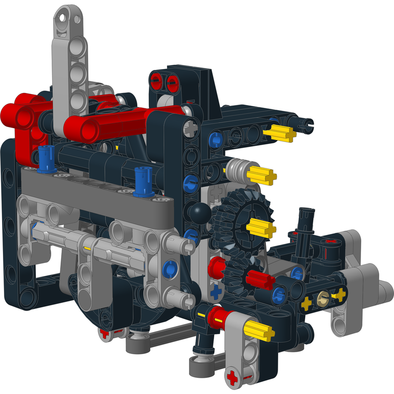 LEGO MOC 42145 Pimp up my Helicopter by jb70 | Rebrickable - Build with ...