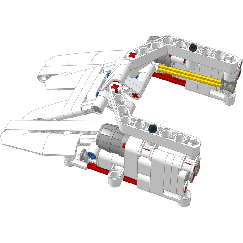 LEGO MOC 42145 Pimp up my Helicopter by jb70 | Rebrickable - Build with ...