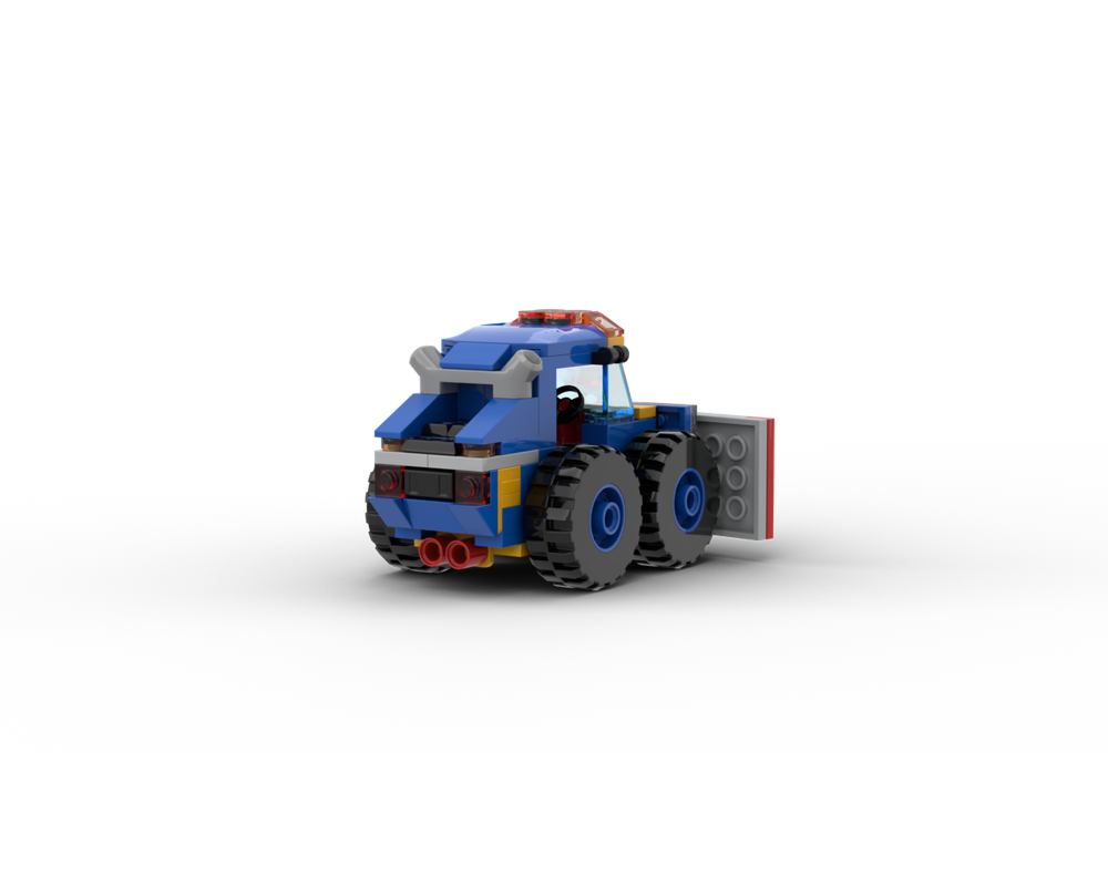Lego Moc Snowplow Alternate Build 6 Lego 60324 By N2brick