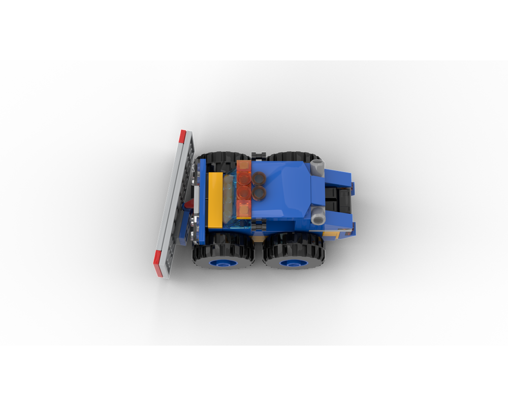 Lego Moc Snowplow Alternate Build 6 Lego 60324 By N2brick