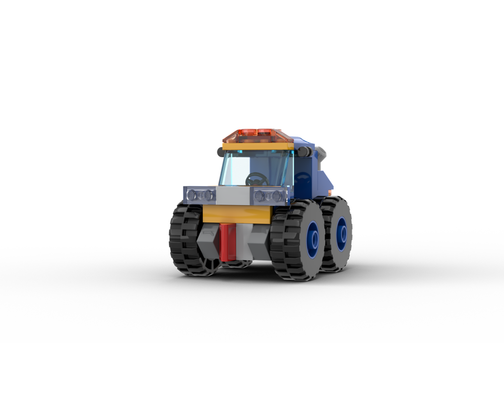 Lego Moc Snowplow Alternate Build 6 Lego 60324 By N2brick
