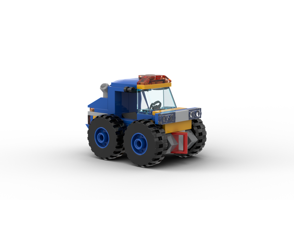 Lego Moc Snowplow Alternate Build 6 Lego 60324 By N2brick
