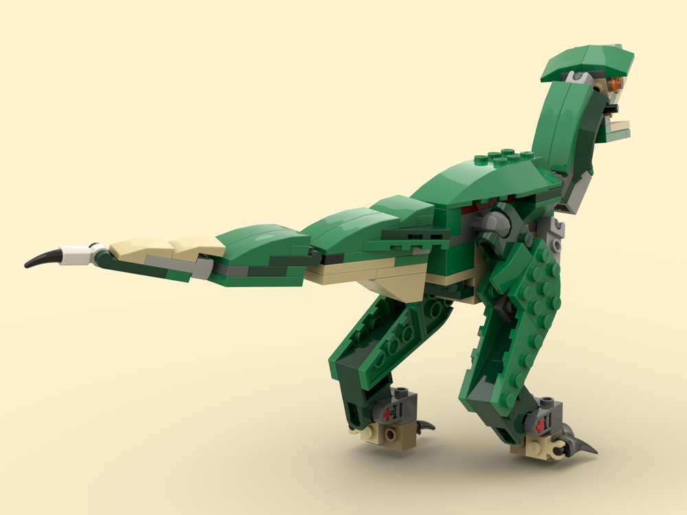 LEGO MOC 31058 Carnotaurus by Ambrosino | Rebrickable - Build with LEGO