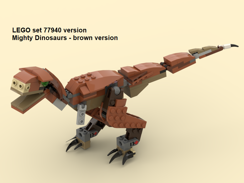 LEGO MOC 31058 Carnotaurus by Ambrosino | Rebrickable - Build with LEGO